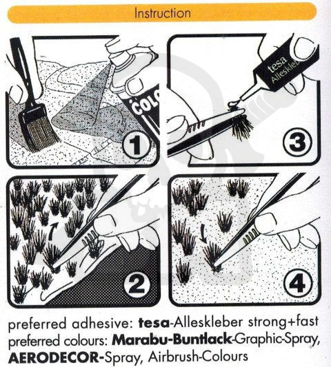 Battle-Models > MiniNatur: Tuft - Długa późnojesienna trawa w paskach ...